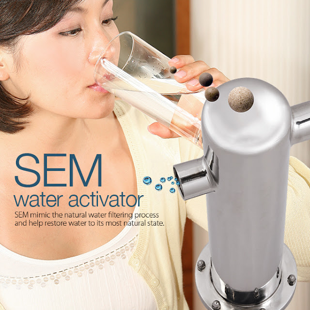 Far Infrared Rays & Negative Ions from Saiseiko products: SEM Water ...
