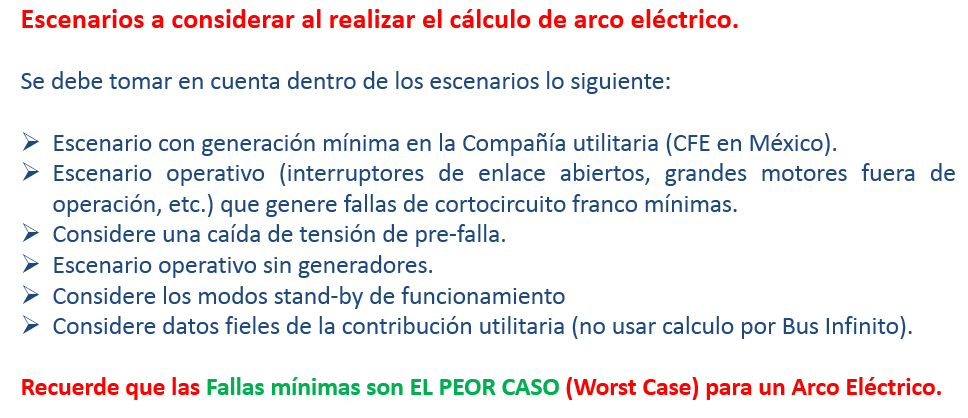 Estudio de Arco Eléctrico