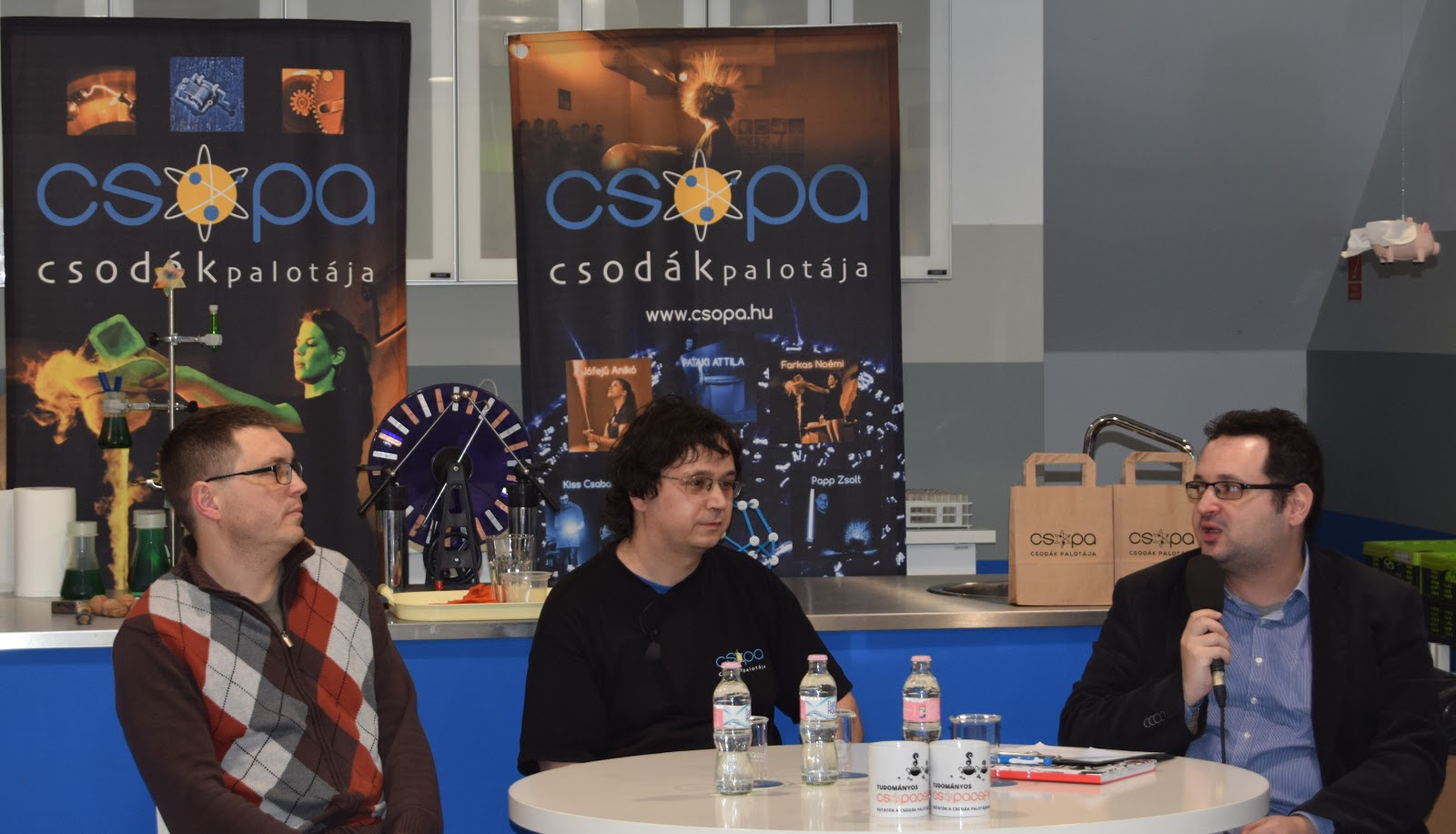 15 év a színpadon - Kiss Csaba és Pataki Attila az Öveges terem ...