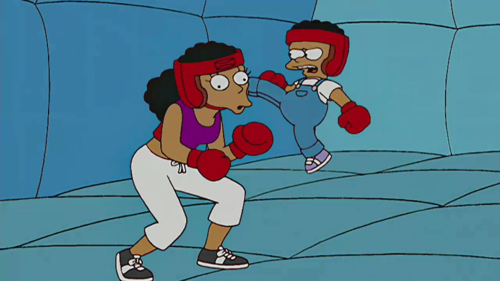 Cartoon Girls Boxing Database: The Simpsons - Season 19, Episode 7 ...