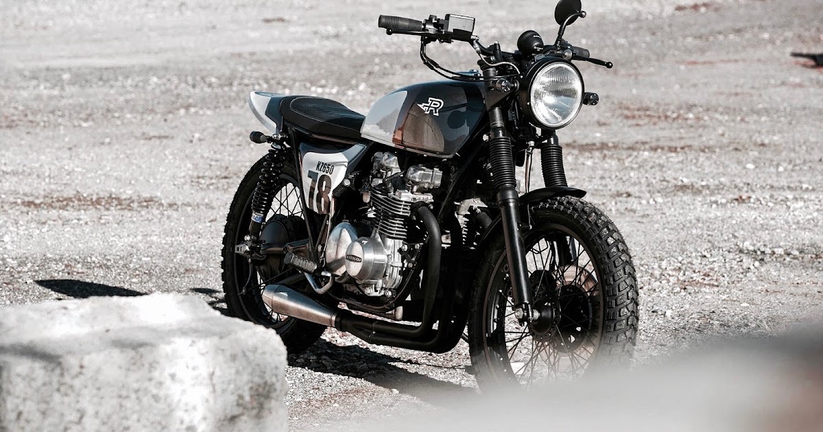 Z650 Scram Tracker - Inazuma café racer