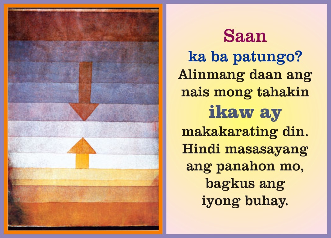 AKO, tunay na PagbabaGO: Saan Ka Ba Patungo?