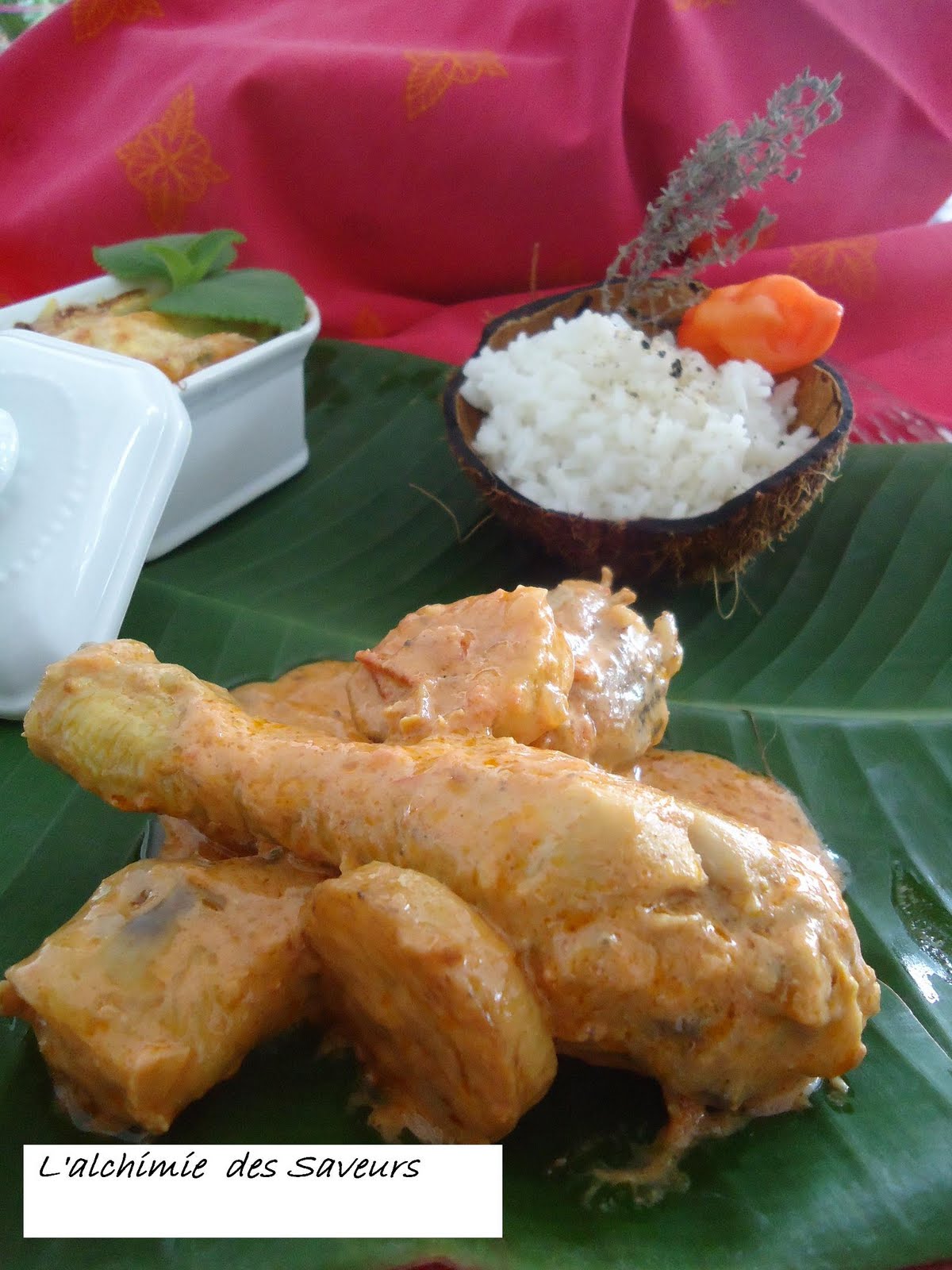 L'alchimie des saveurs: Poulet créole à la coco