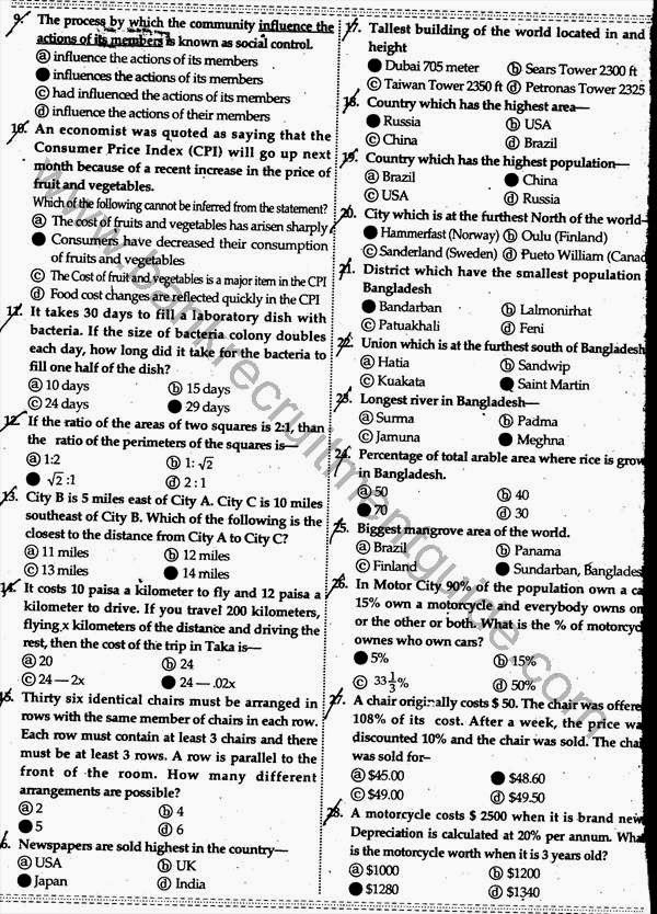 Islami Bank Bangladesh Limited Probationary Officer Recruitment Test ...