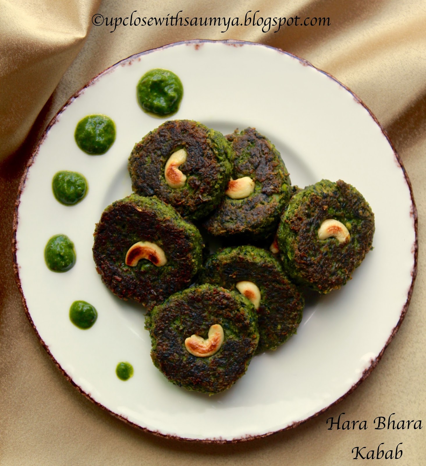 UpclosewithSaumya: Hara Bhara Kabab