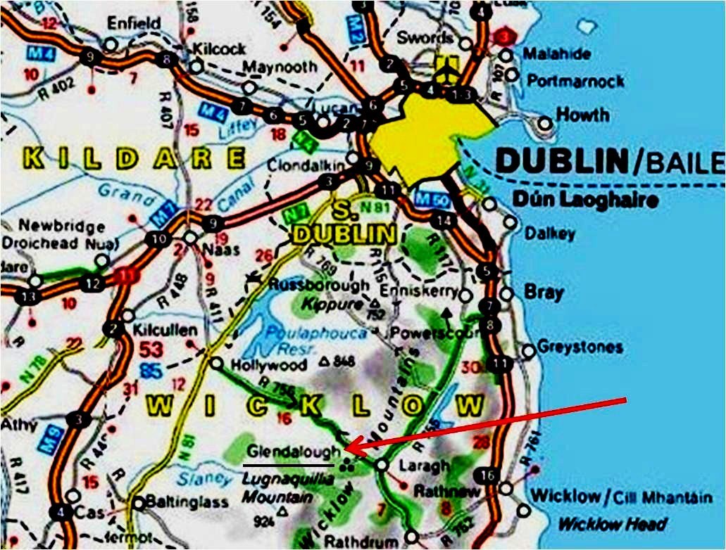 Ultima Thule: Glendalough, St Kelvin's monastic city