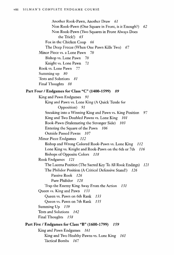 Chess Books & DVDs Reviews: Silman's Complete Endgame Course - Jeremy ...