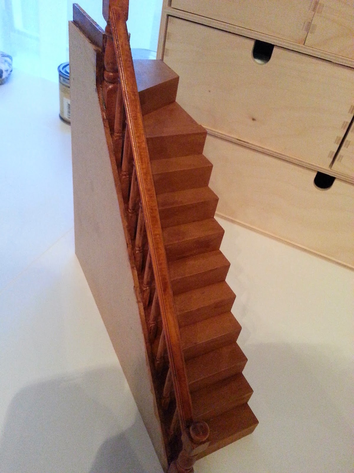 Wendy's Mountfield: De trap en de trapkast