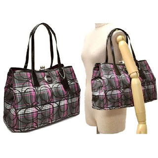 Authentic Bagz for SURE !!: COACH Signature Tartan Framed Carryall ...