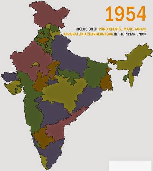 SENTHIL KUMAR: Changing Political Map of India (1951 - 2014)