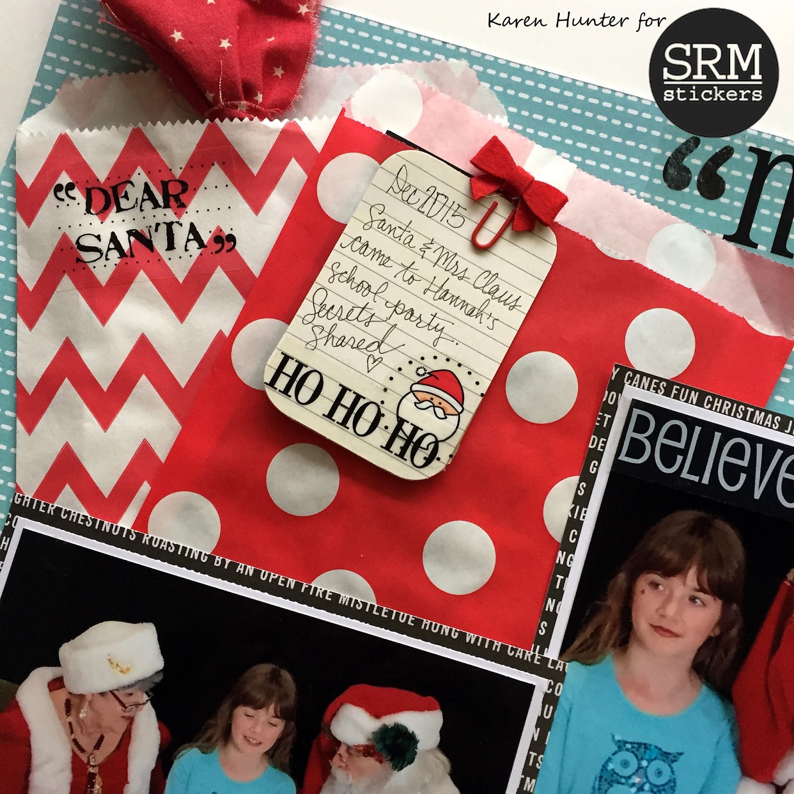 KarenScraps: Christmas Layout