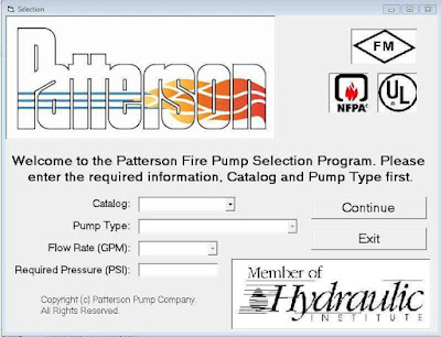 Download Patterson Fire Pump Selection program