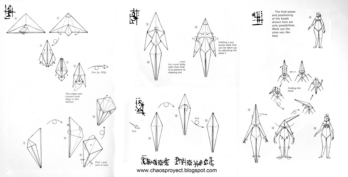 Chaos Proyect: Eva de Origami!