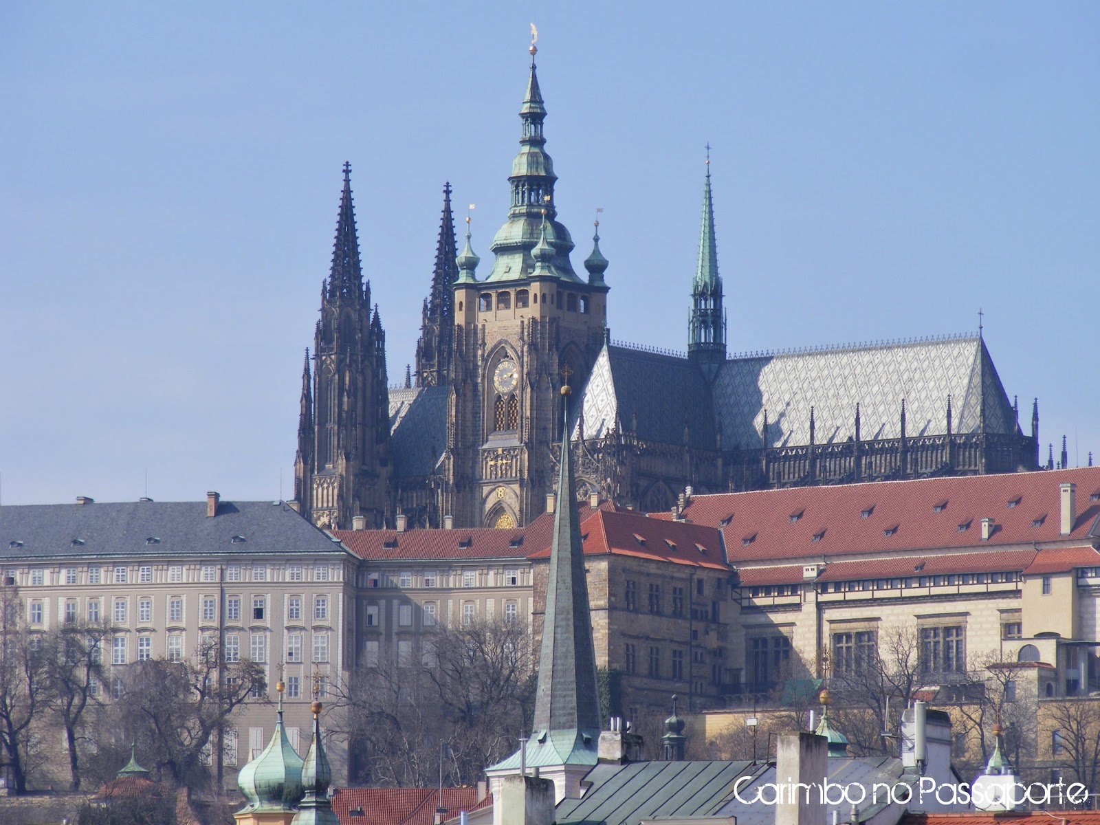 O Castelo de Praga - Na outra Margem do Rio ~ Carimbo no Passaporte ...