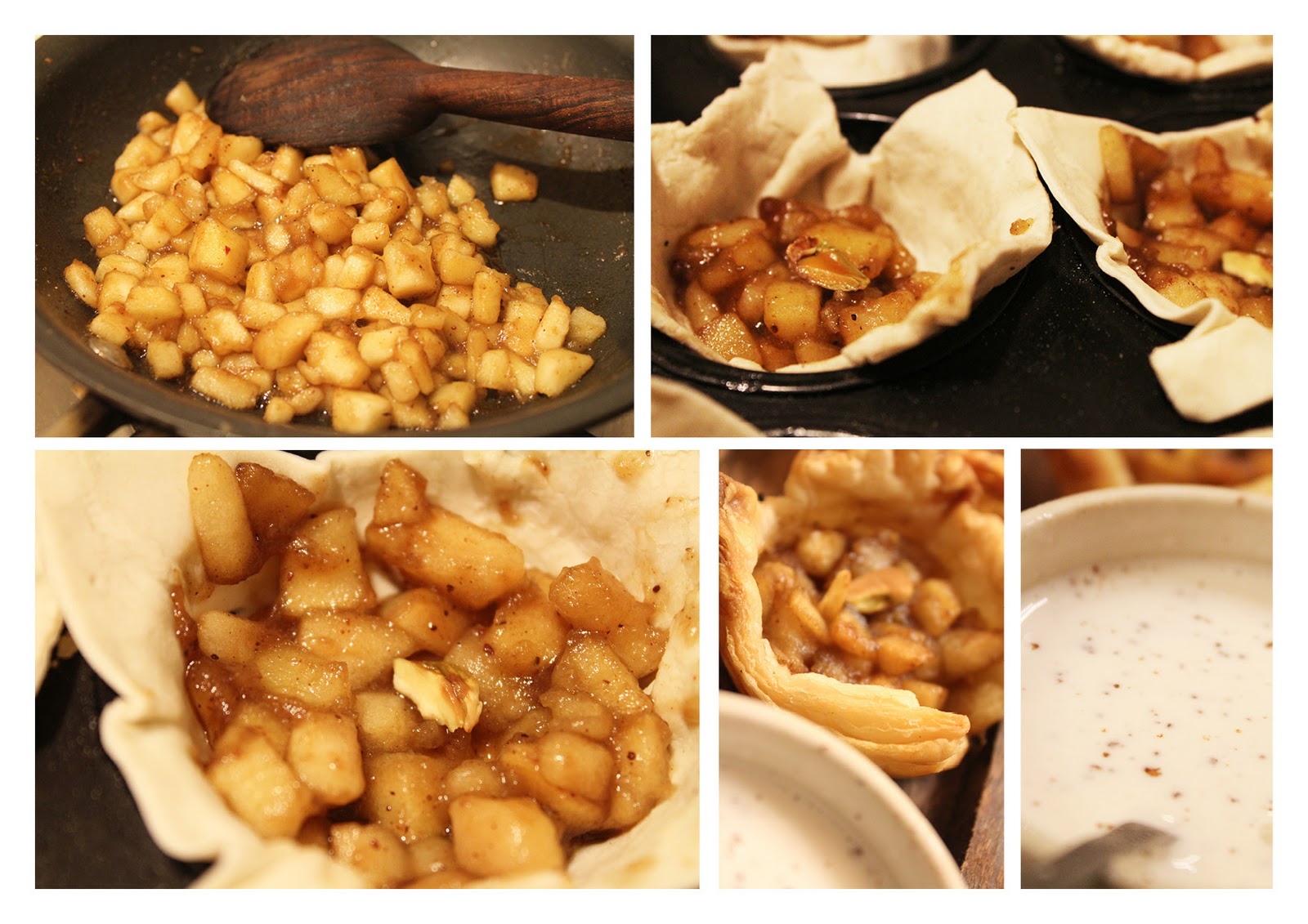 Communicating & Cooking: Apple Pie Parcels- More Puff Pastry!