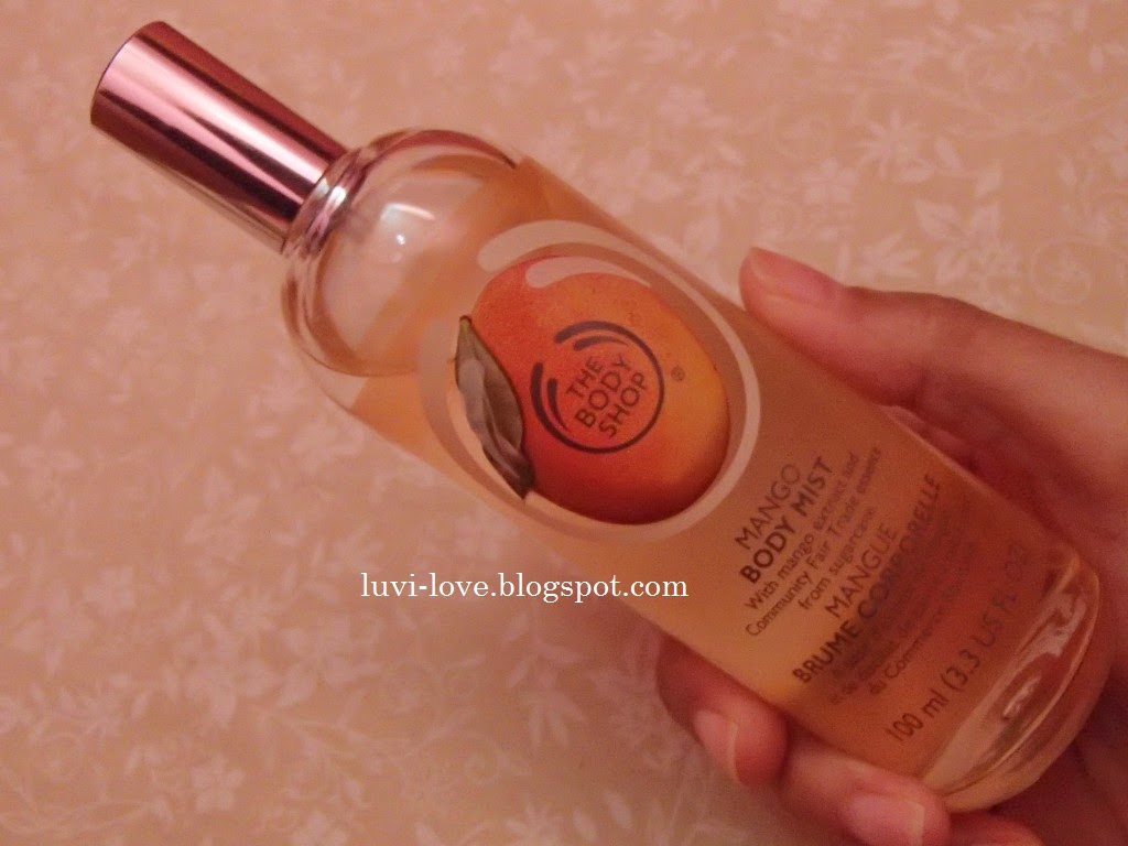 Luvi-Love: Segar Sepanjang Hari Dengan THE BODY SHOP MANGO BODY MIST