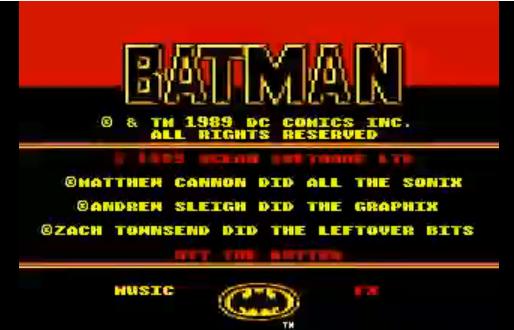 Dona una Consola: BATMAN (C64)