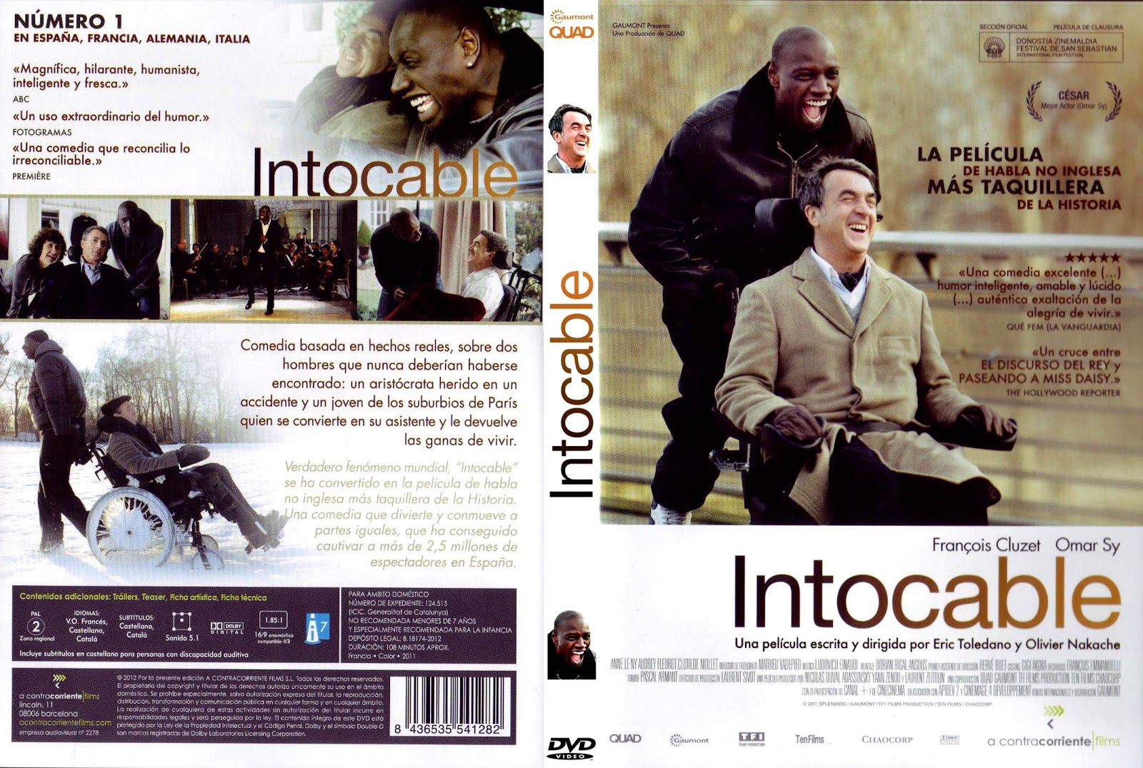 Toma Tu DVD: Intocable (Intouchables)