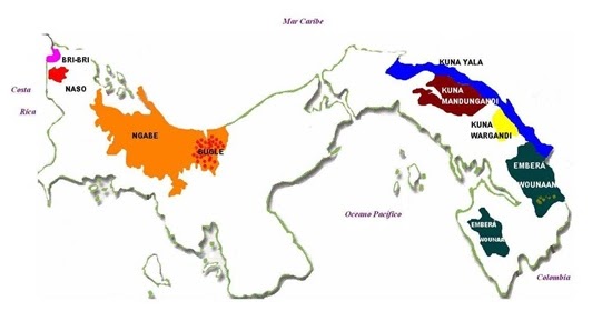 APRONAD PANAMA: Comarcas y Pueblos Indigenas de Panama