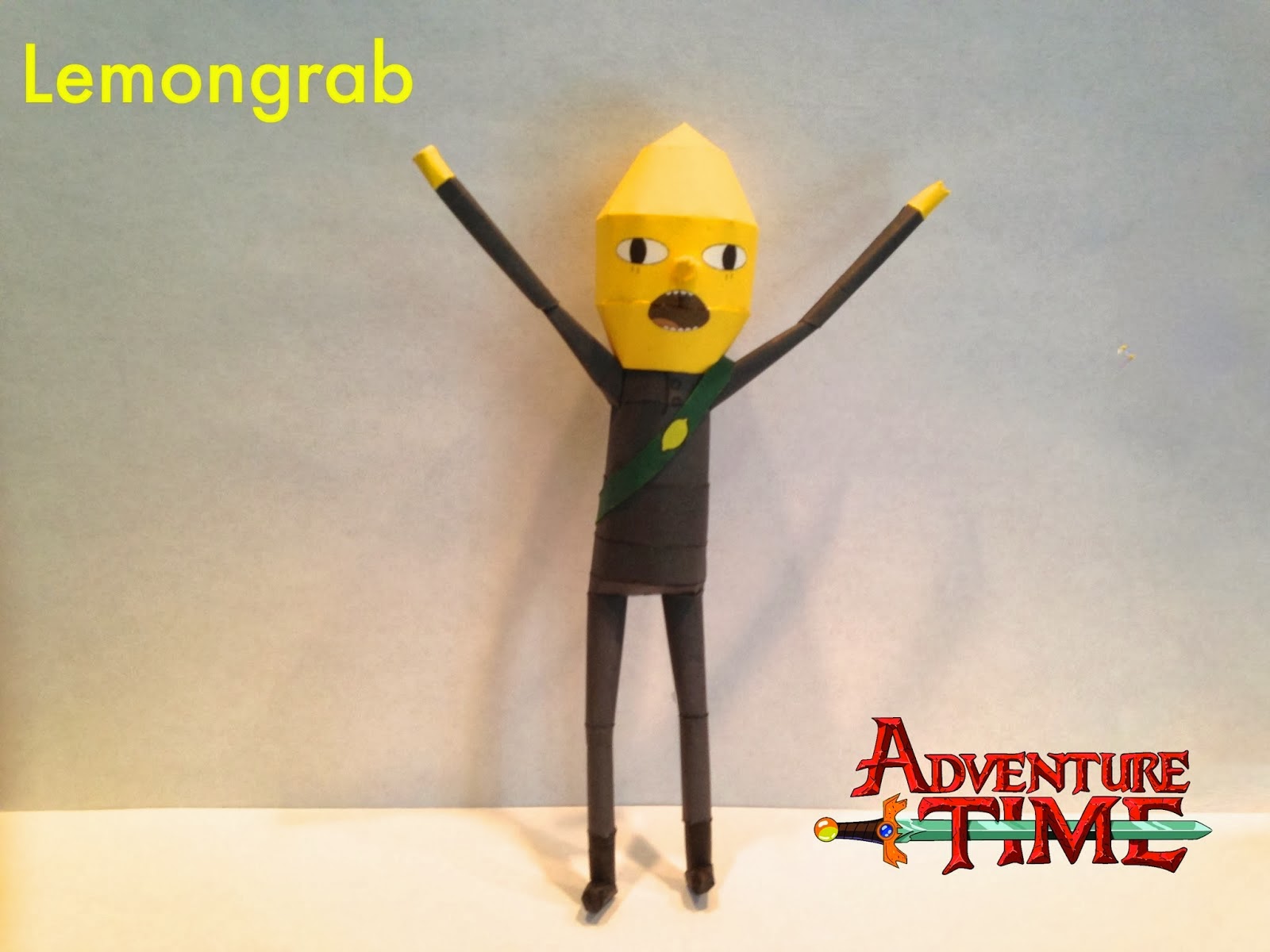 Papercraft Adventure Time Earl of Lemongrab ~ Papercraftsparati | Todos ...