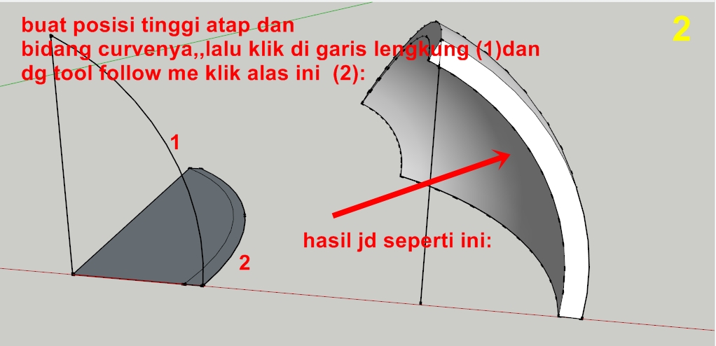 [bin3dstudio]: trik sederhana membuat atap curve