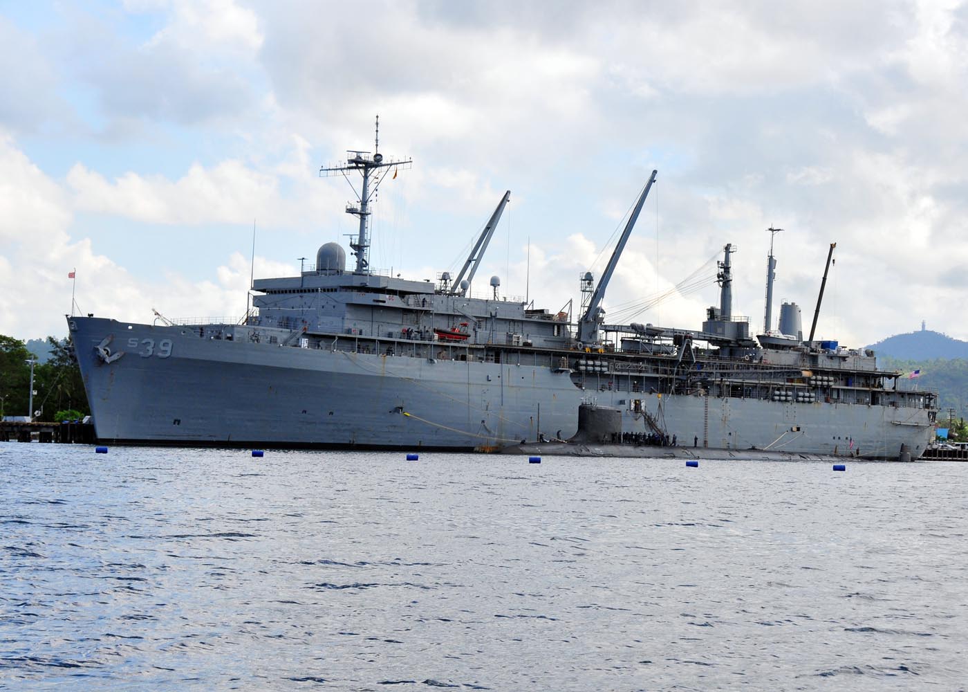 Defense News: USS Emory S. Land (AS 39)
