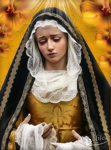 Imágenes Religiosas De Galilea Virgen Dolorosa