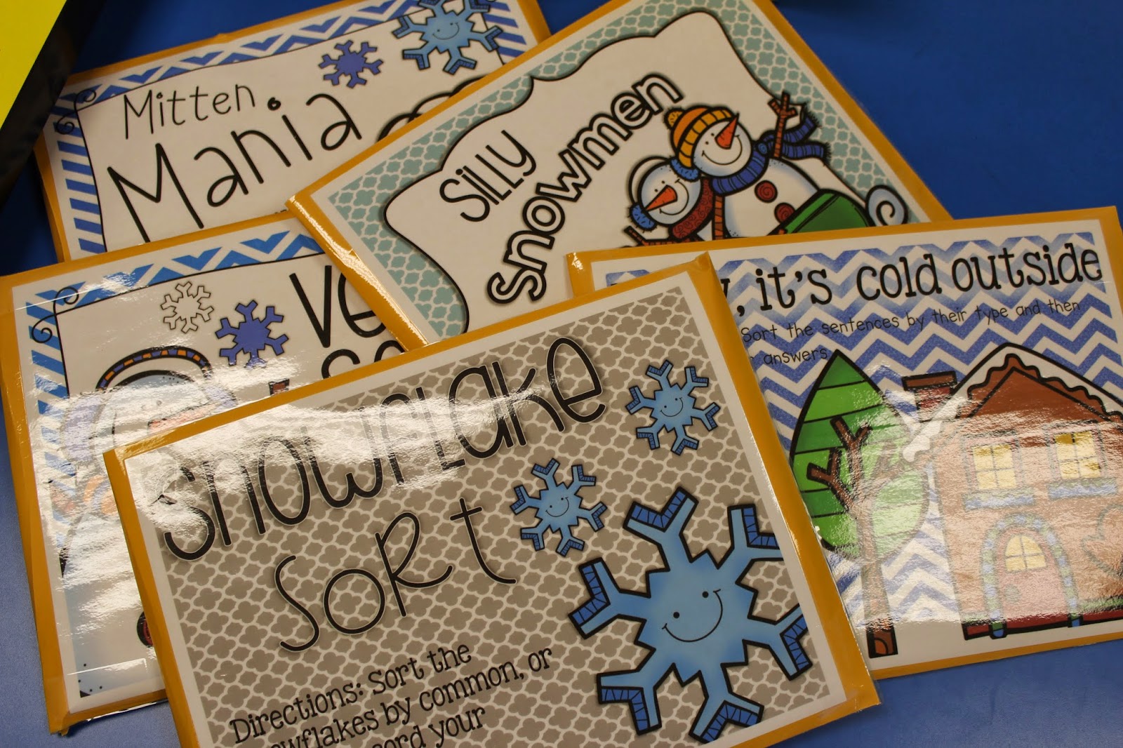Life in First Grade: Winter Language Arts Centers in action (upper grades)