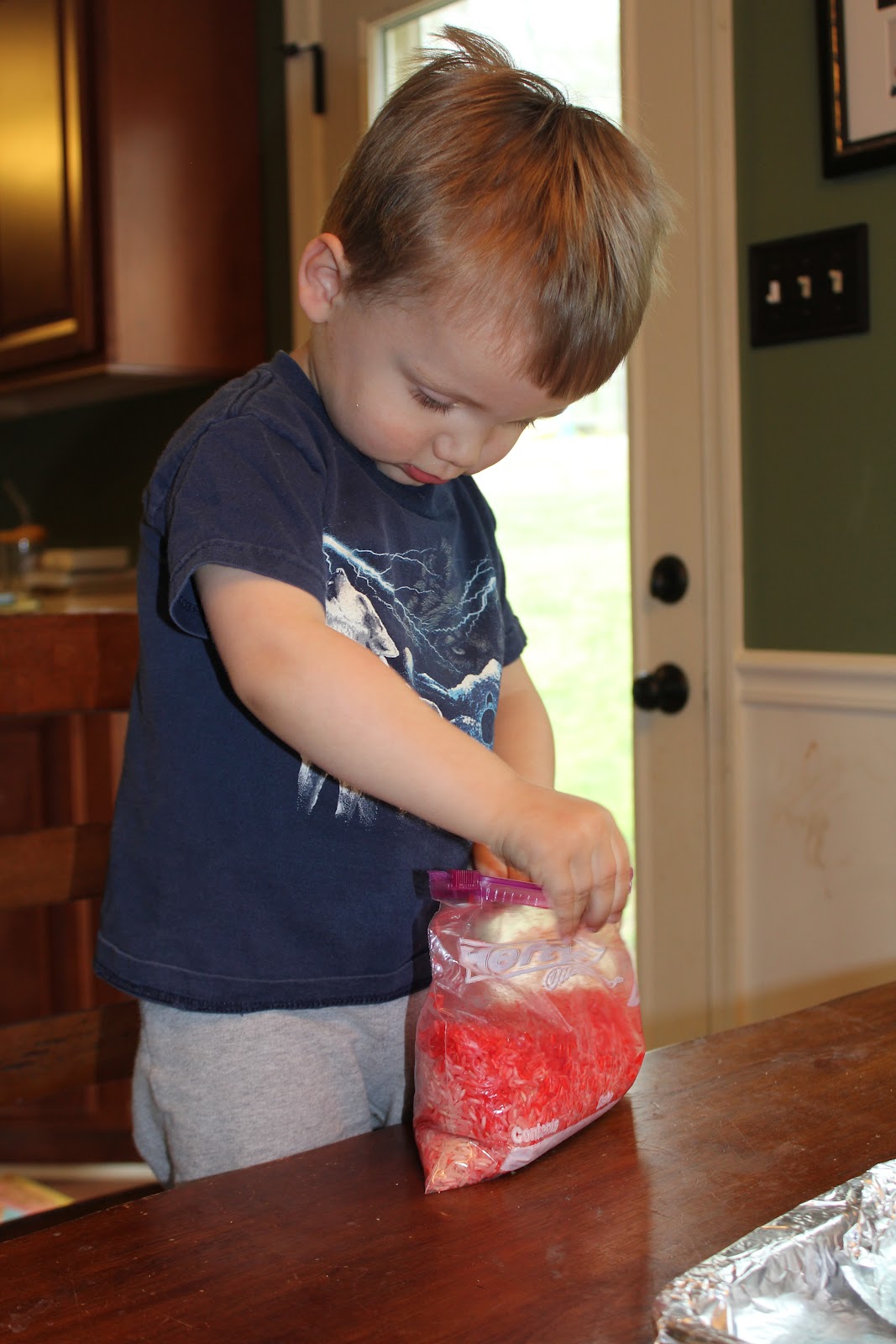 Crafts and Activities for Crazy Kids: Rainbow Rice