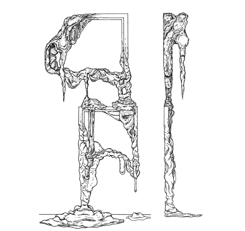 InsaneTwist: Melting Picture Frame Sculptures