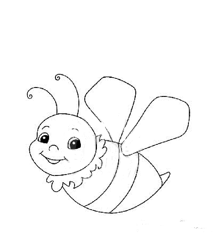 Top 10 cele mai frumoase FISE cu ALBINE de colorat :: Fise de lucru ...