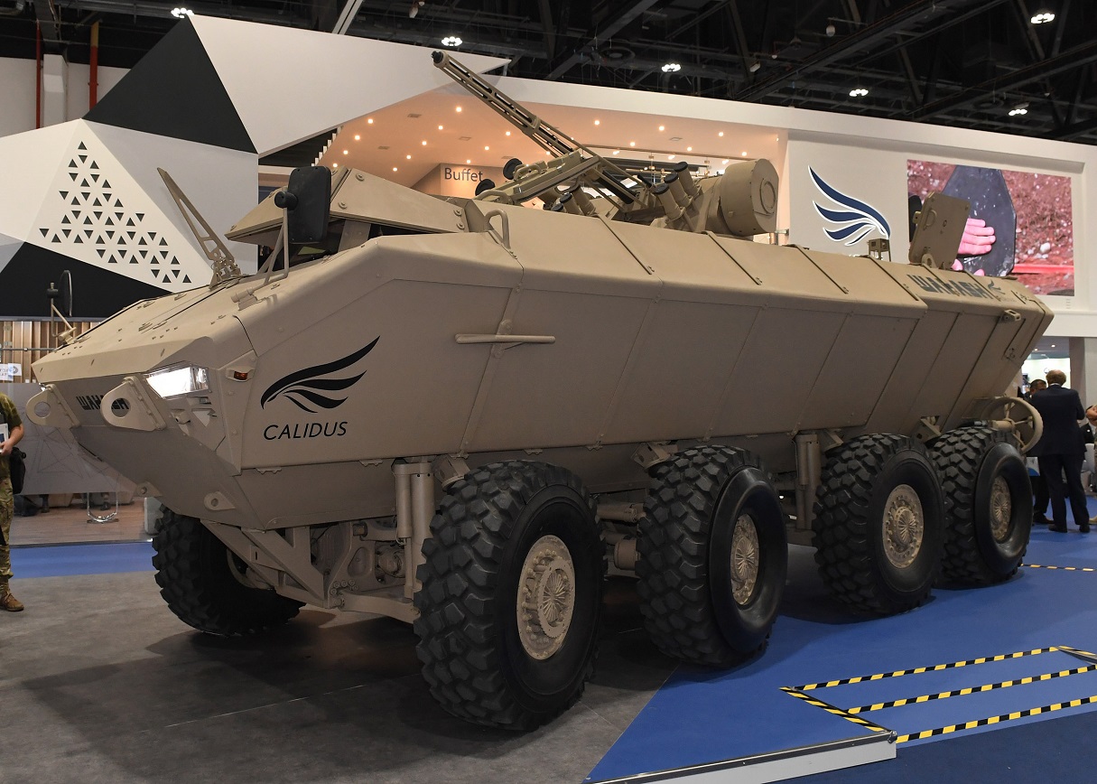 Military and Commercial Technology: IDEX 2019: Wahash "Wild Falcon" 8x8 ...