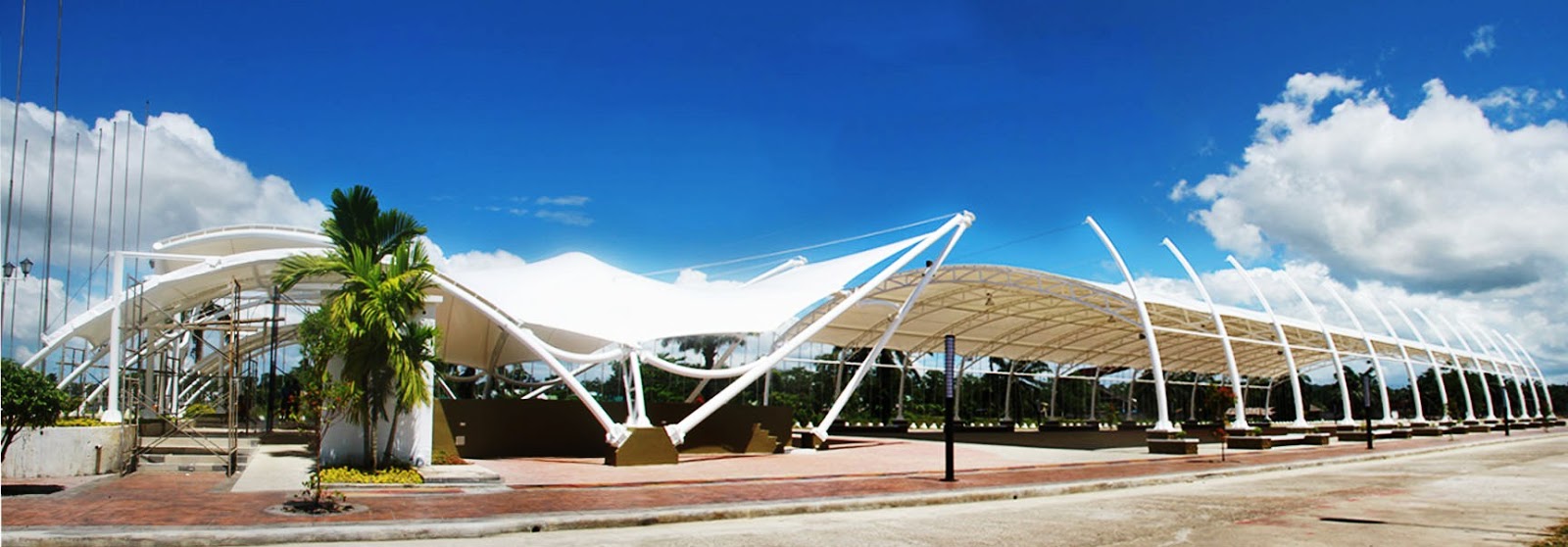 Agusan Sur Officials Employees Hold Flag Raising Ceremony At New Naliyagan Cultural Center