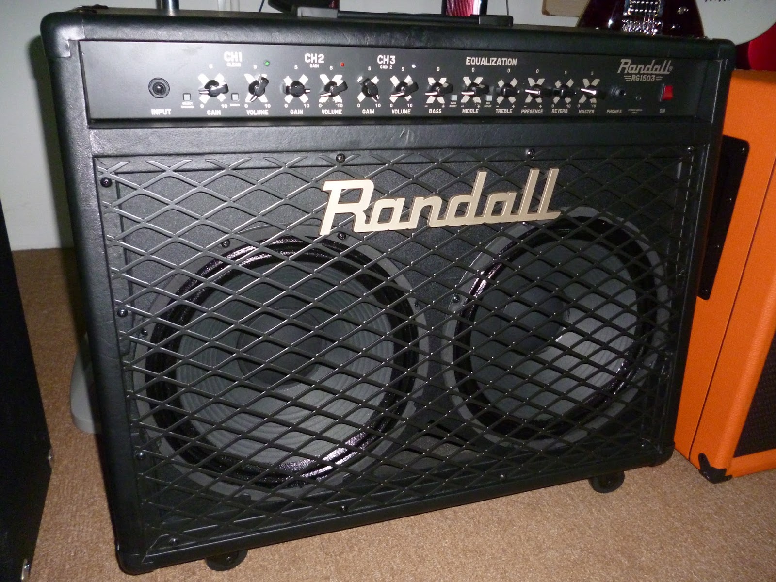 Velocity Music Studio: Randall RG1503 2x12 Combo Guitar Amp - 150W