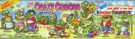 Kinder Coleções: Die Crazy Crocos (1993)