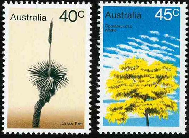 I heart post: Sunday Stamps: Spring/Flowers Autumn/Trees