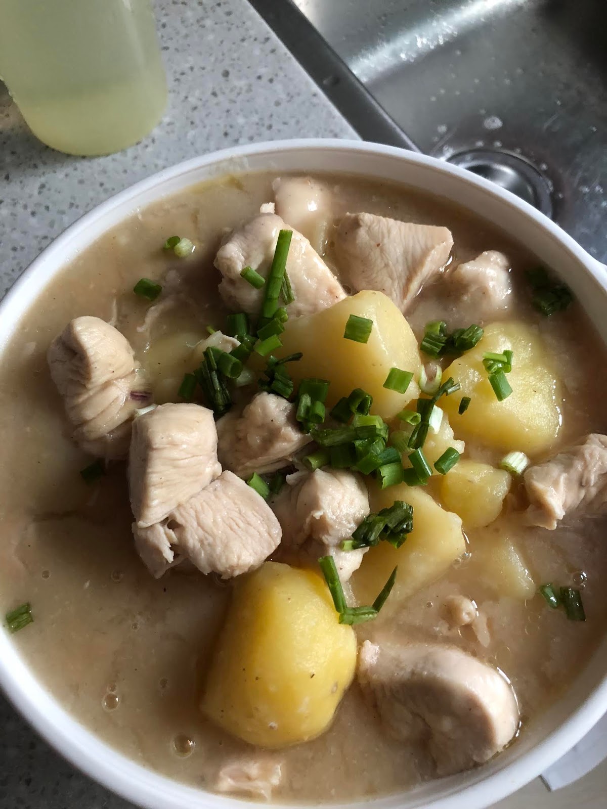 The Right to Be Alive: Thermomix Chicken Cubes Potato Stew