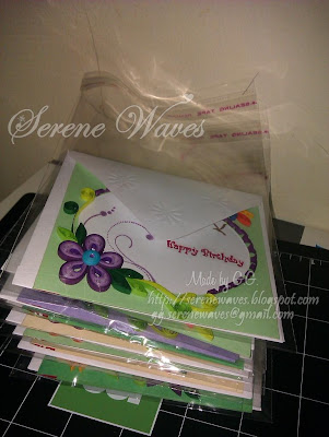 Serene Waves: Small Photo-Frame greeting cards
