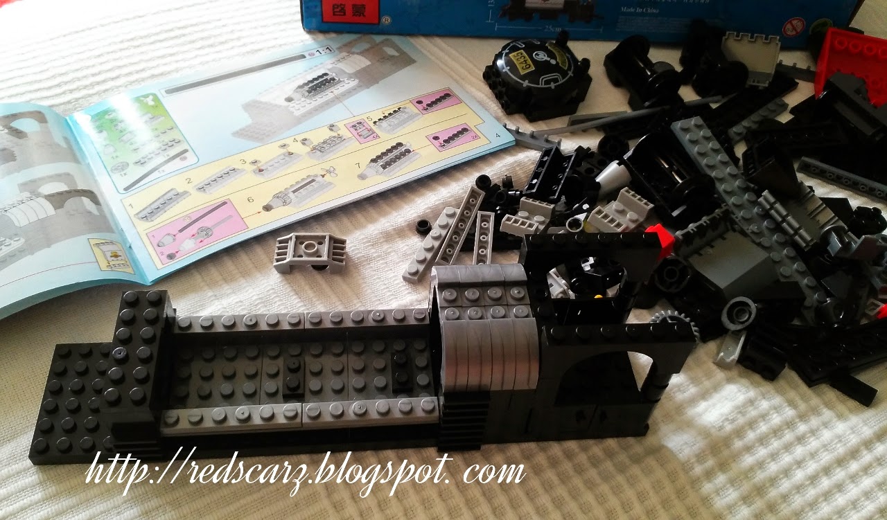 DAUS REDSCARZ: Heavy Duty Steam Locomotive | Enlighten Train Series