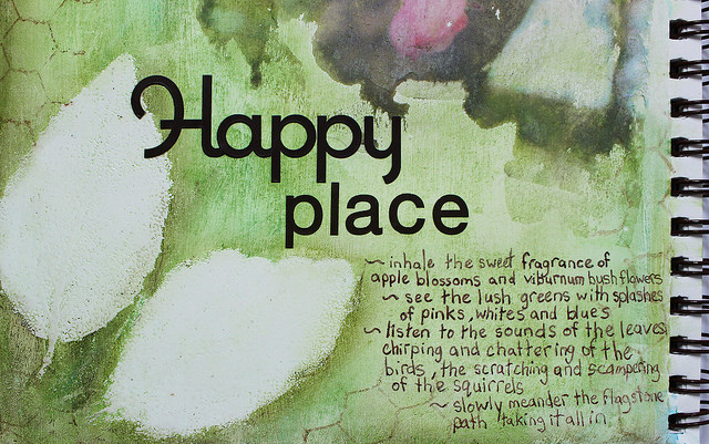 Scrap Savvy Creations: Happy Place Art Journaling