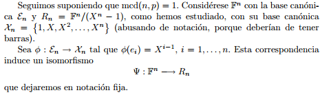 Teoría de la Comunicación e Información: Códigos lineales