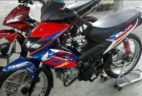 Gambar Modifikasi Revo Atau Blade Trail Cross Adventure - Motor Trabas