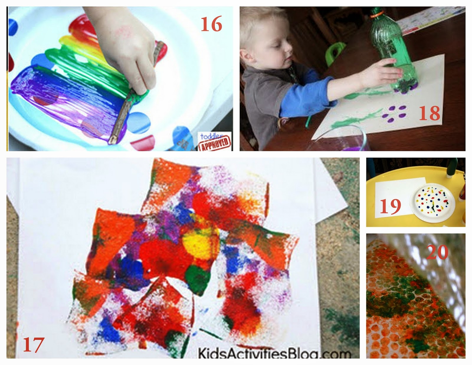 20 Painting Tools for Art Activities