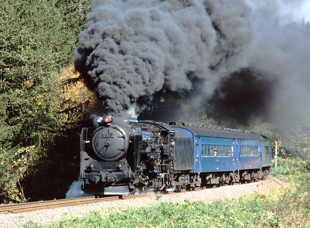 SL現役の頃、そしてその後: 復活SL 3年目のC62ニセコ号 1990.10.20～21