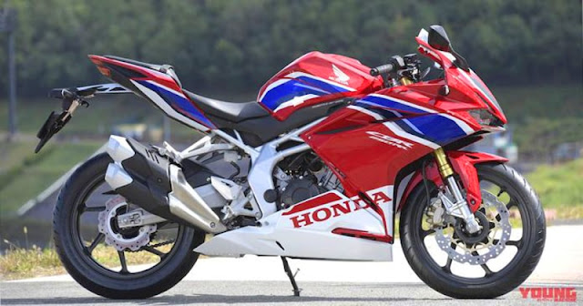 Honda CBR250RR Warna Tricolor RWB - Racing Drag