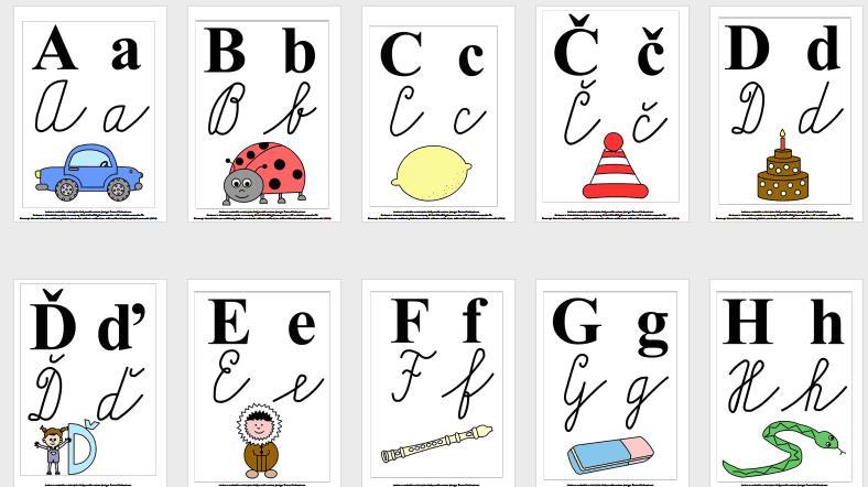 speciál: Velká abeceda