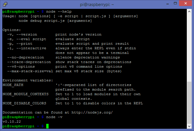 Hello Raspberry Pi: Install Node.js on Raspberry Pi