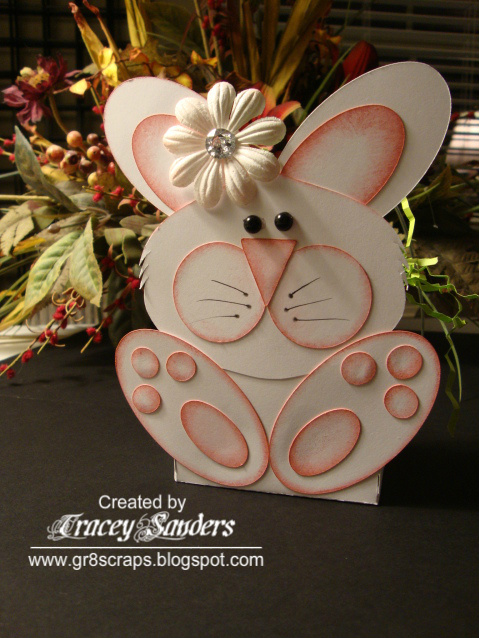 Cricut Critter Designs (CCD): Bunny Basket with CTMH Cricut AP cartridge