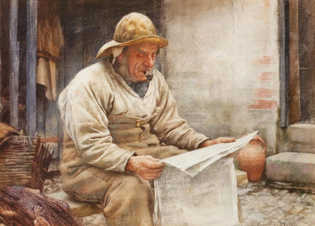 Reading and Art: Walter Langley
