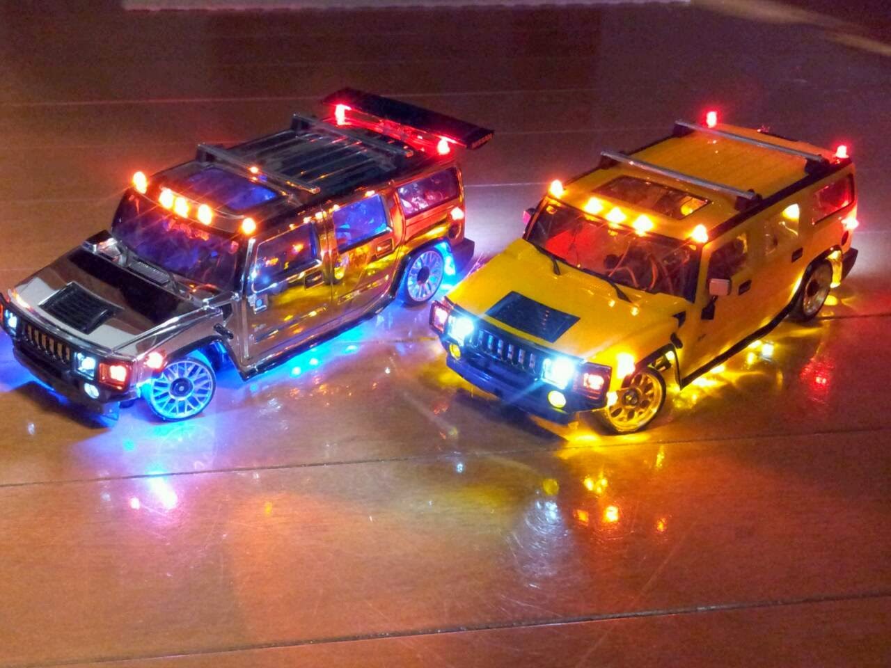 KYOSHOSAN: Readers Ride: Amazing LED Hummer H2 Mini-Zs